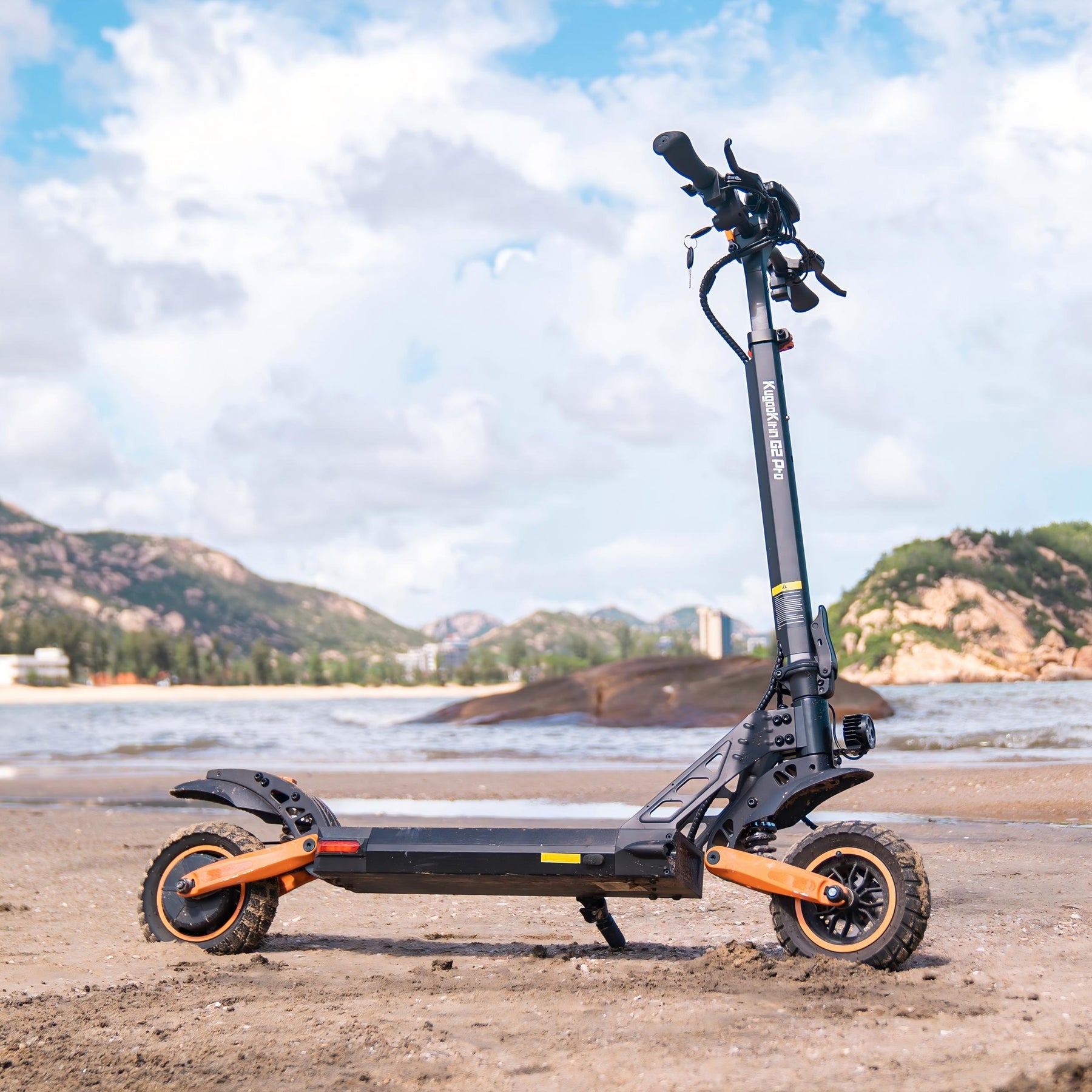 KuKirin G2 Max 48V 20Ah accu, 1000W krachtige motor elektrische scoote